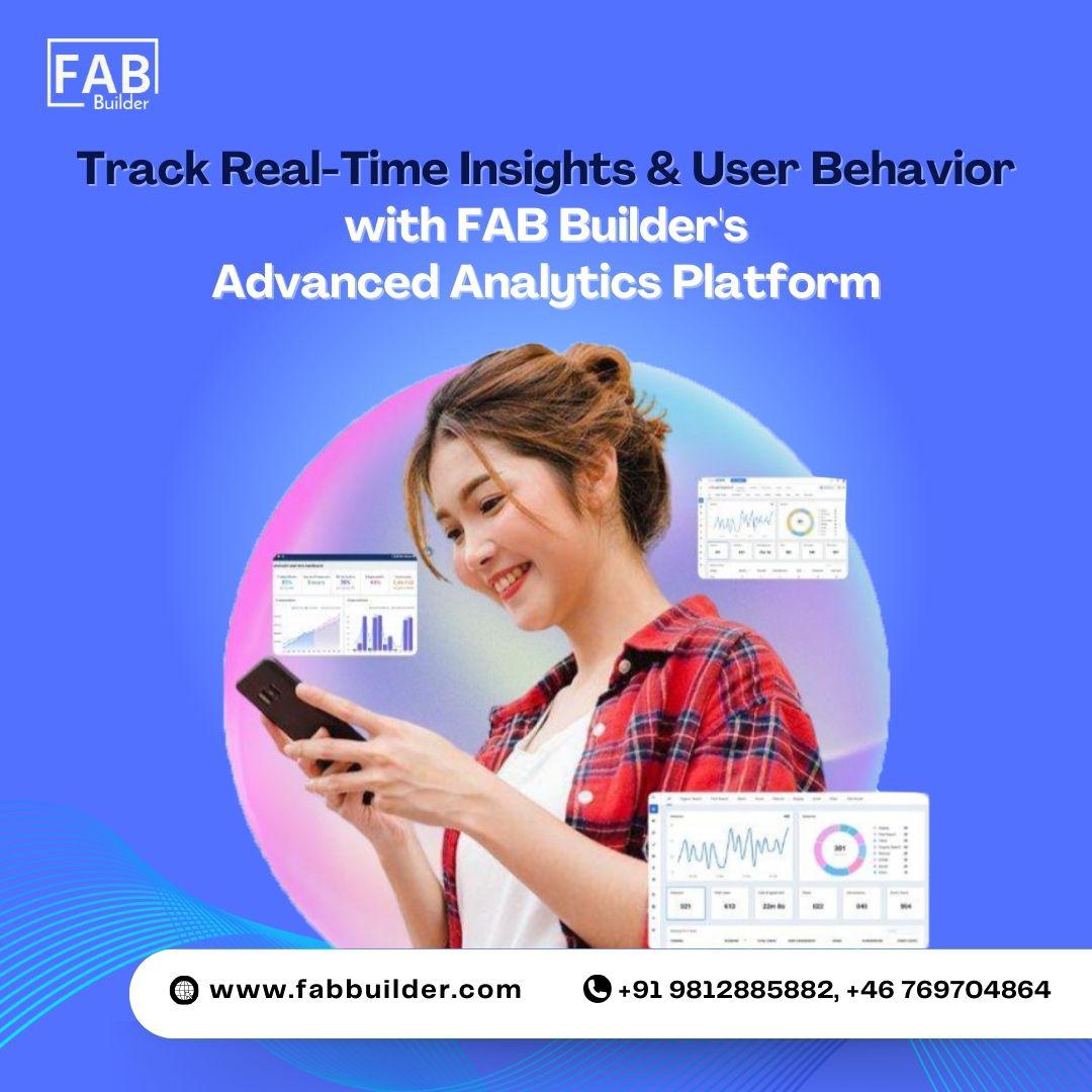 Real-Time Analytics for Web & Mobile Apps | FAB Builder Analytics