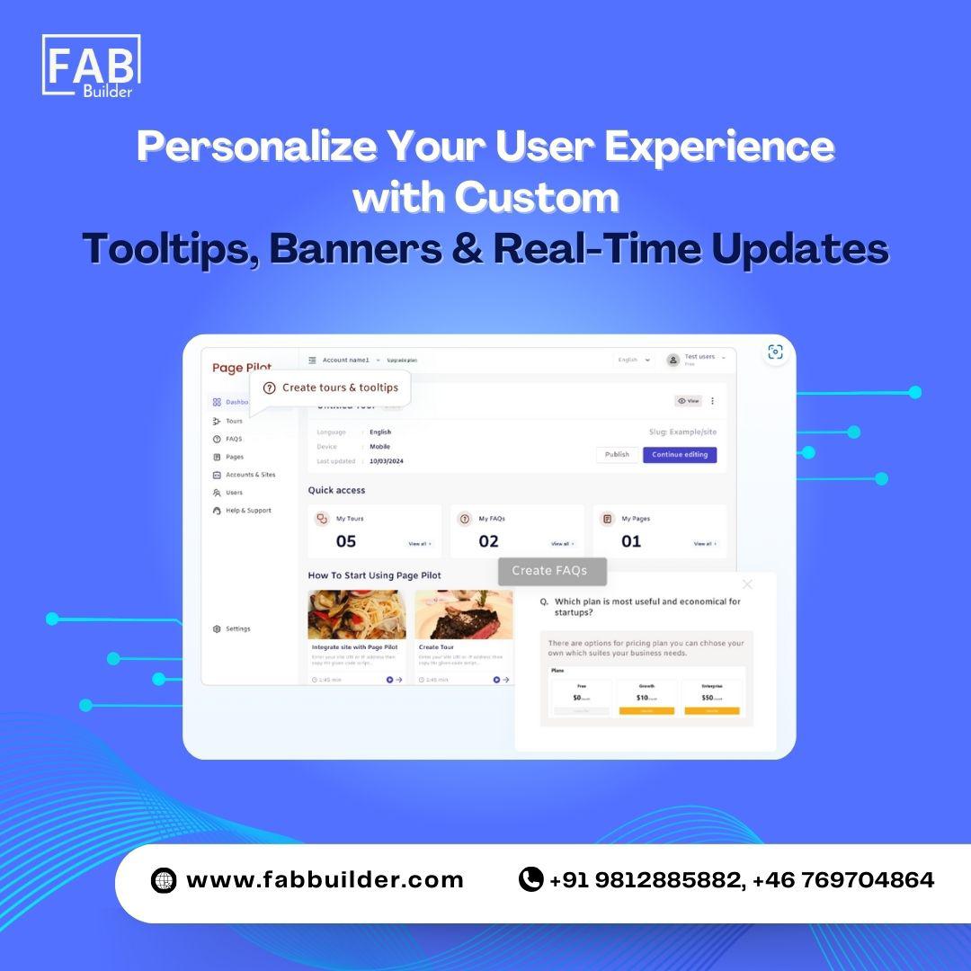 Create In-App Tours, FAQs & Tooltips Without Code | Page Pilot