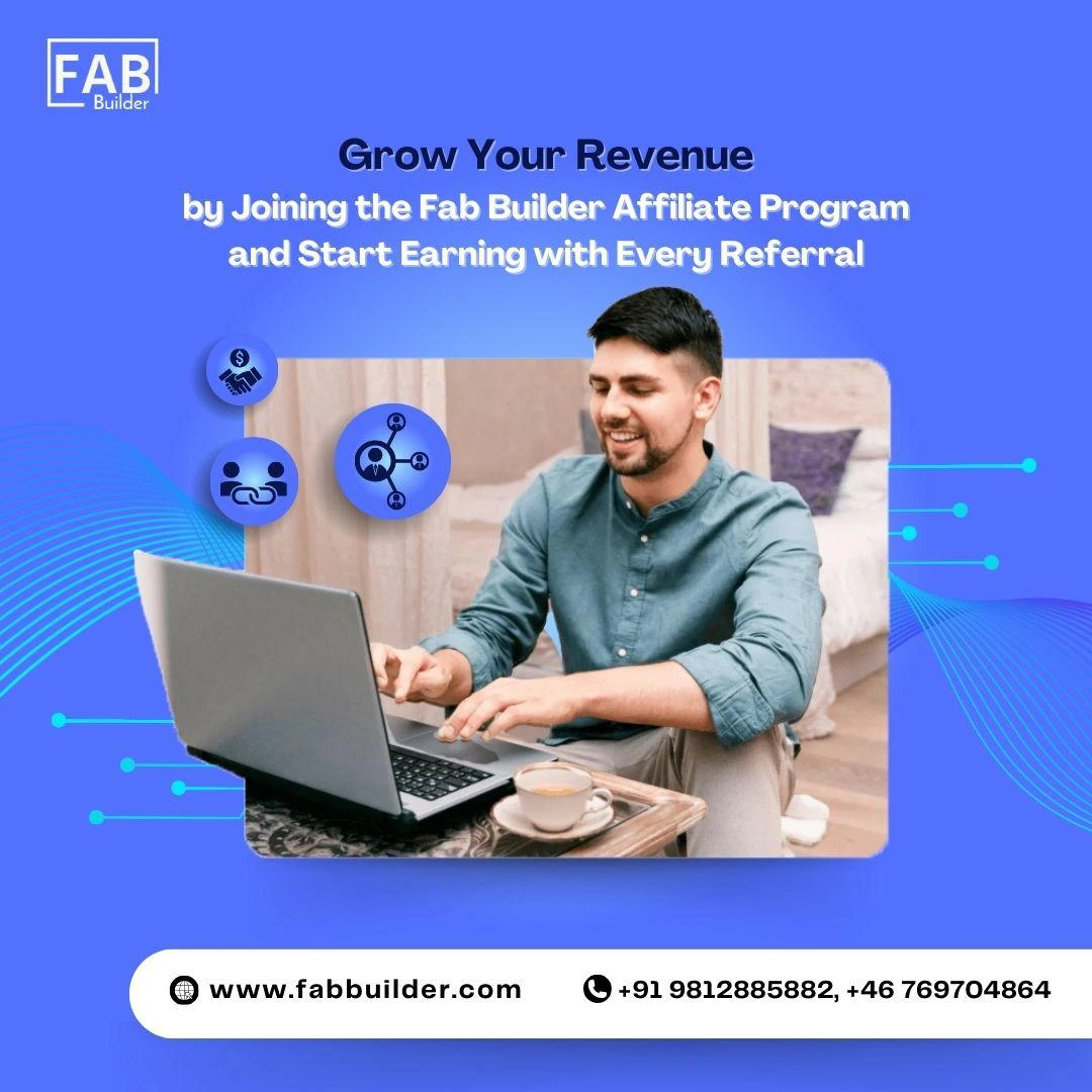 Become a FAB Builder Affiliate & Earn Up to 50% Commissions